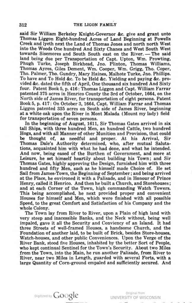 The Ligon Family and Connection – Chapter XV – Smith Harper